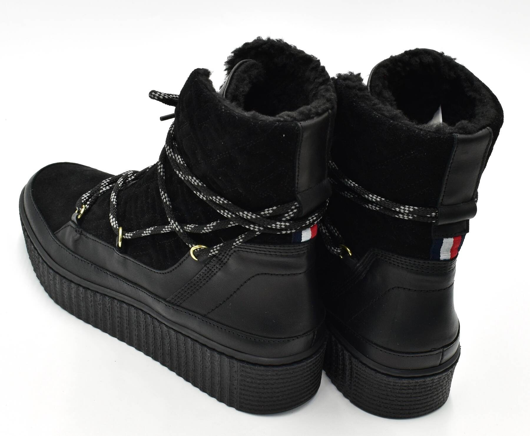 Tommy Hilfiger Snow Boot Monogram BOTKI damskie 40 w Kobiety \ Botki damskie od Tommy Hilfiger ...